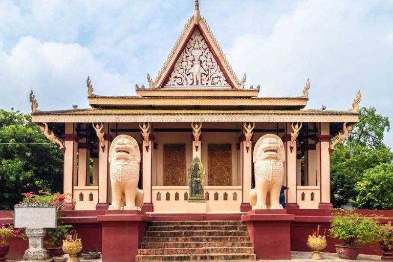 Wat Phnom - A Historic Buddhist Temple Located On A Hill In Central ...