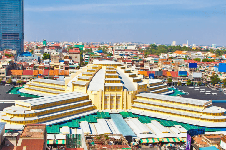 Central Market (Phsar Thmei) - A Unique Art Deco Building In Phnom Penh, Offering Everything ...