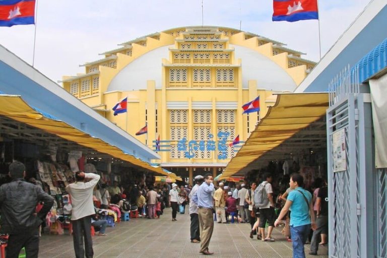 Central Market (Phsar Thmei) - A Unique Art Deco Building In Phnom Penh, Offering Everything ...